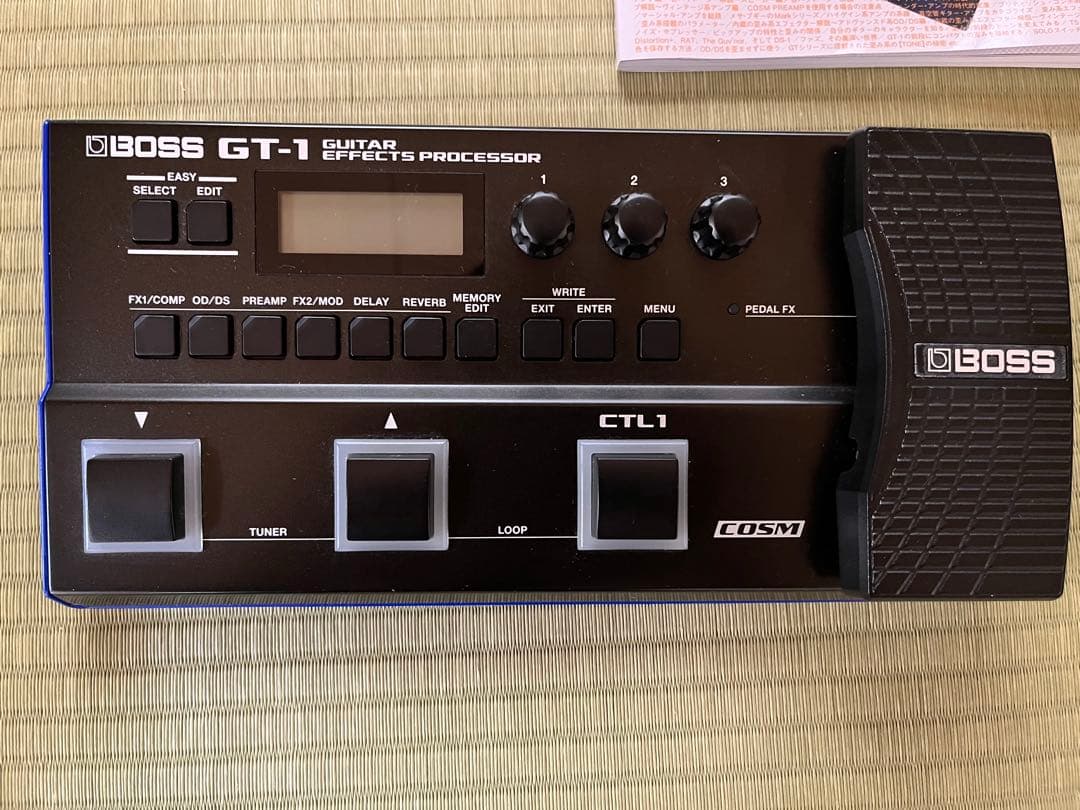 BOSS GT-1 教科書+ブースター付き
