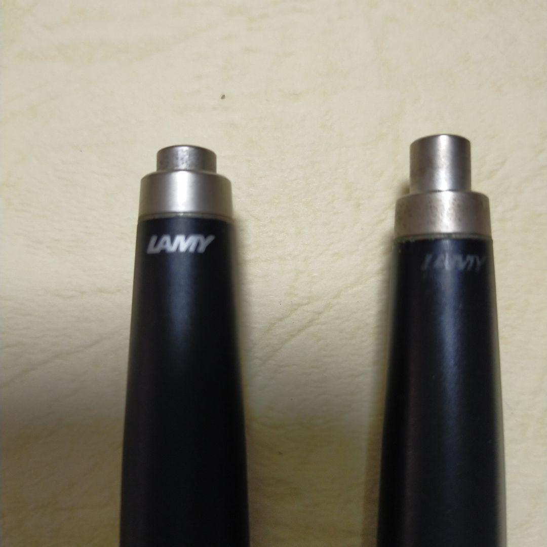 LAMY 黒ボールペンとシャーペンの 2本と替え芯