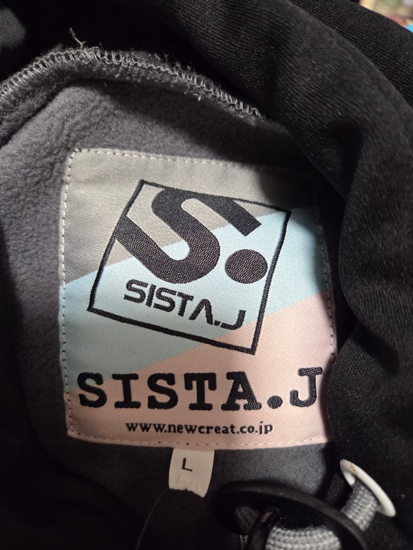 タグ付き新品！SISTA.J　 撥水 パーカー 　スノボ・スキー　レディースＬ