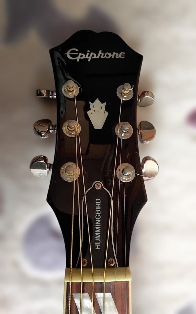 最終大幅値引き❗美品❗Epiphone Humming Bird エレアコ