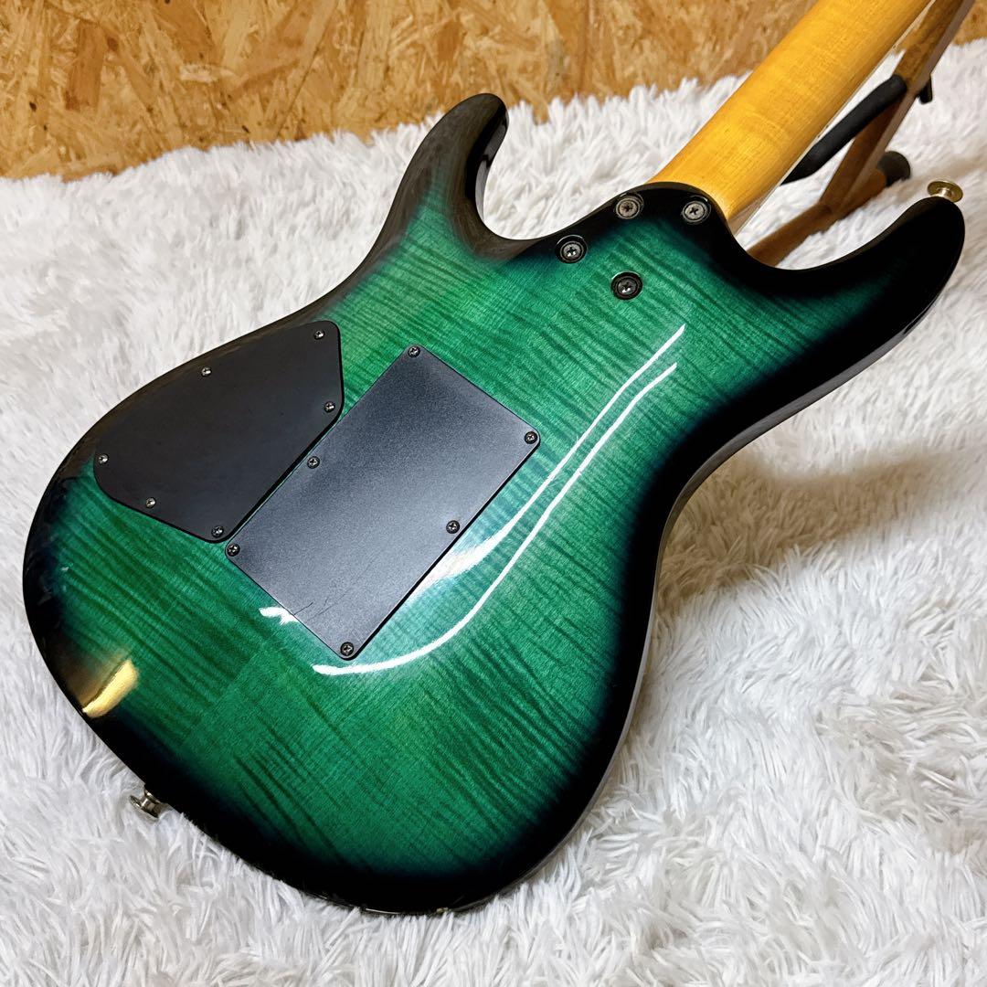 Ibanez S540FM 日本製 Custom Made グリーン フレイム