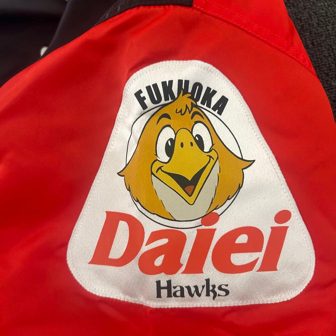【美品・希少品】Daiei Hawks ダイエイホークス　ジャケット レッド L