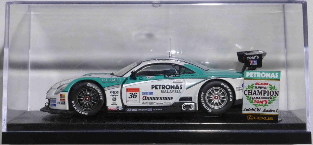 【直筆サイン入り】 PETRONAS TOM'S SC430 SUPER GT