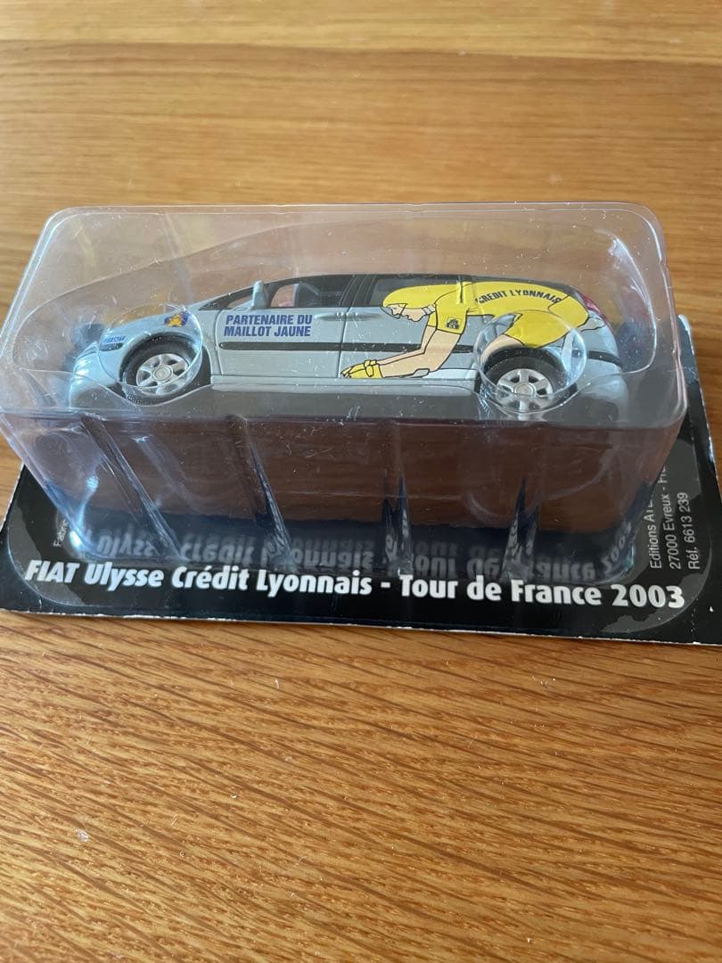 【ツールドフランス】フィアットUlysse 2003 年モデルキャラバンカー