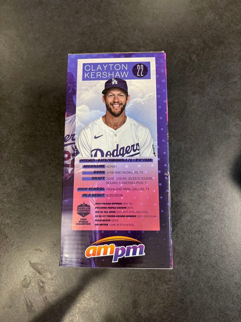 Clayton Kershaw ボブルヘッド人形 ドジャース