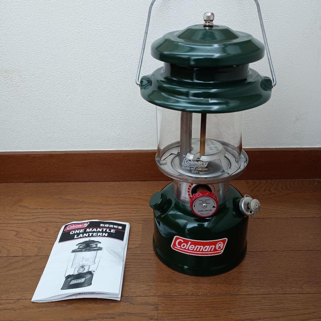 Coleman One Mantle Lantern グリーン 取扱説明書付き