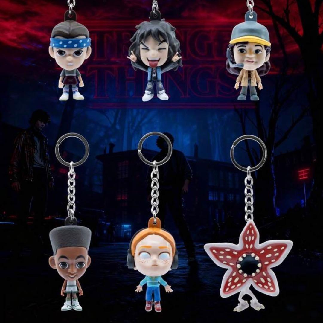 ストレンジャーシングス STRANGER THINGS キーホルダー 6点セット