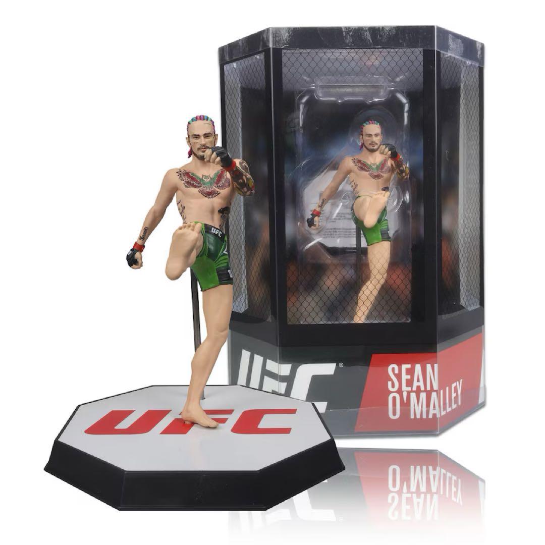 【新品】UFC公式 マクレガー オマリー アデサニヤ フィギュア 3体セット