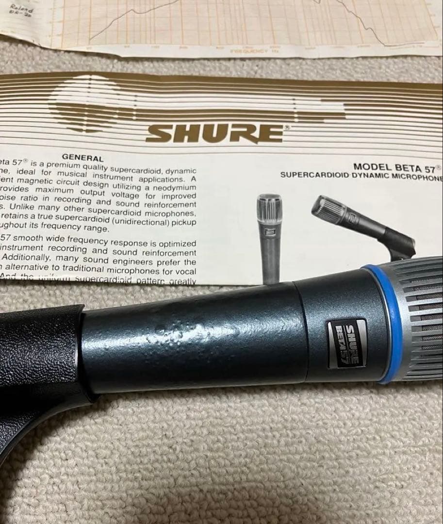 SHURE BETA 57A ダイナミックマイク