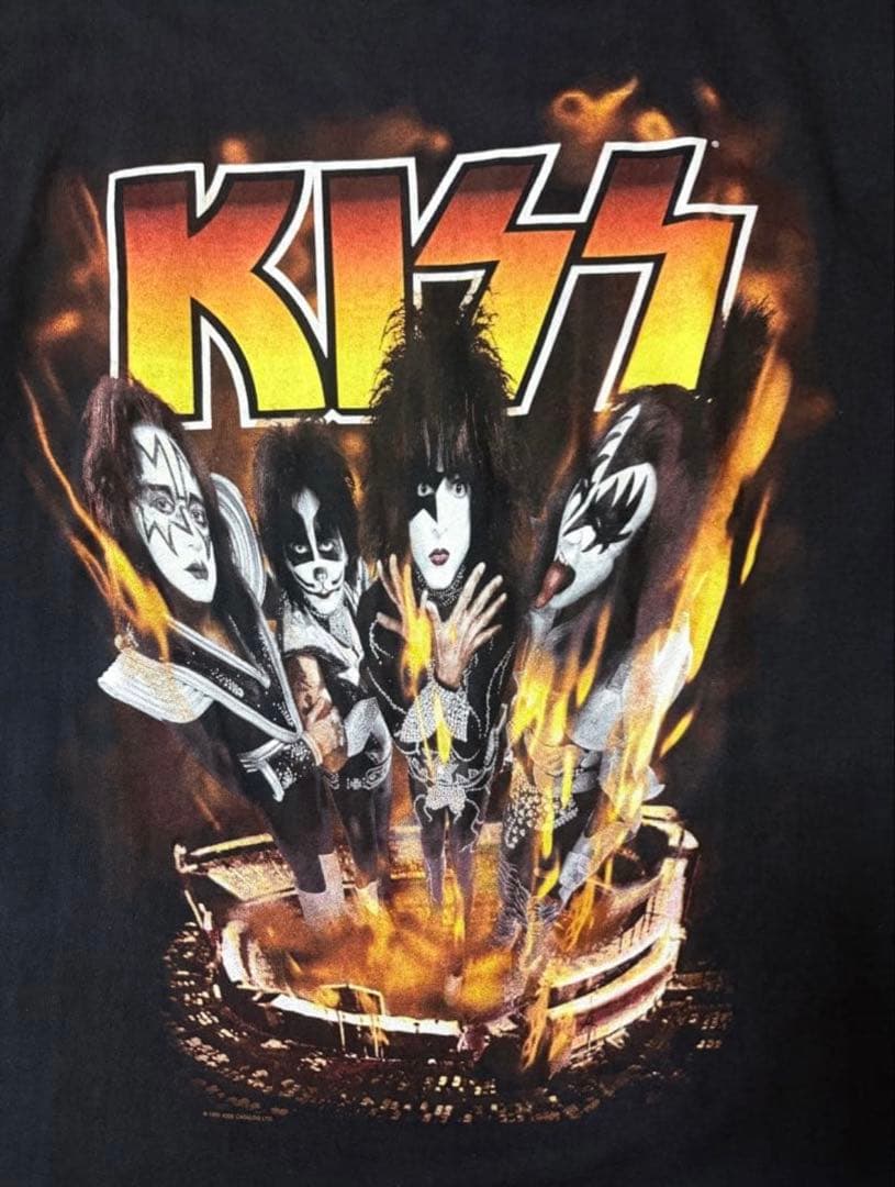 KISS ツアーTシャツ L