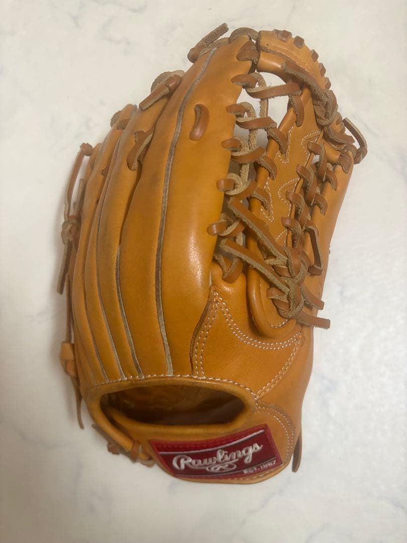 Rawlings 軟式グローブ ブラウン 外野手用