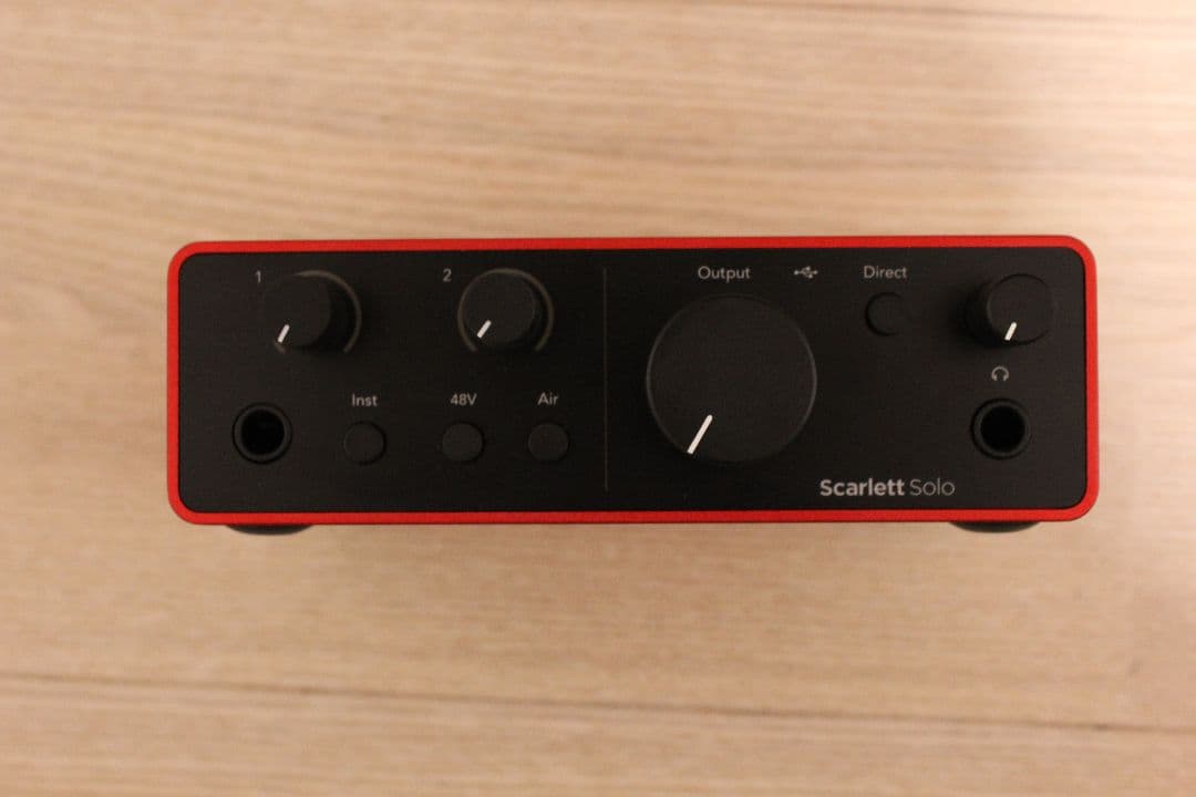 【Gen4】Focusrite Scarlett Solo