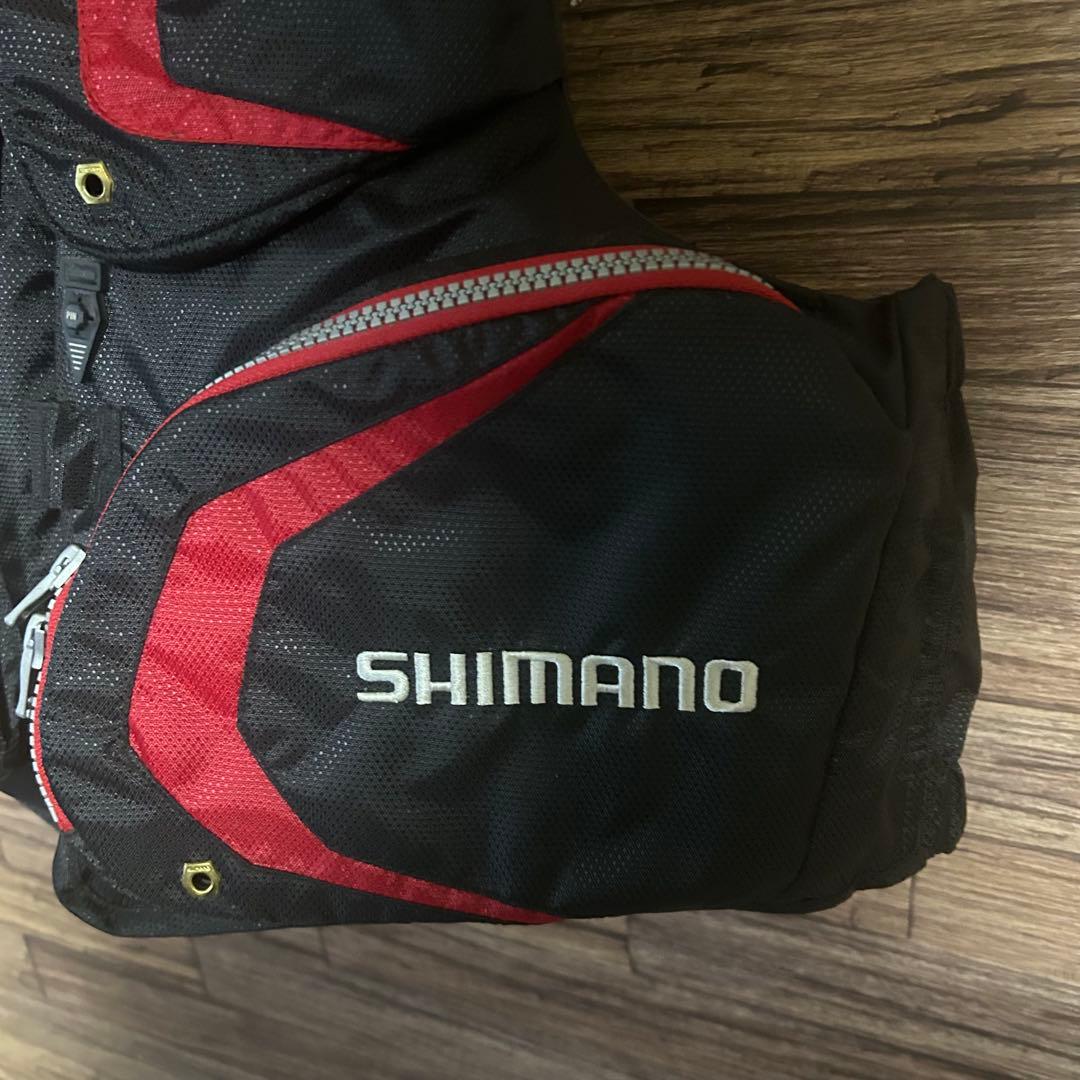 シマノ　SHIMANO NEXUS フィッシングベスト サイズＬ　釣り　美品