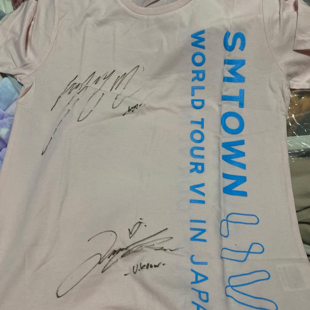 SMTOWN WORLD TOUR VI IN JAPAN サイン入りTシャツ