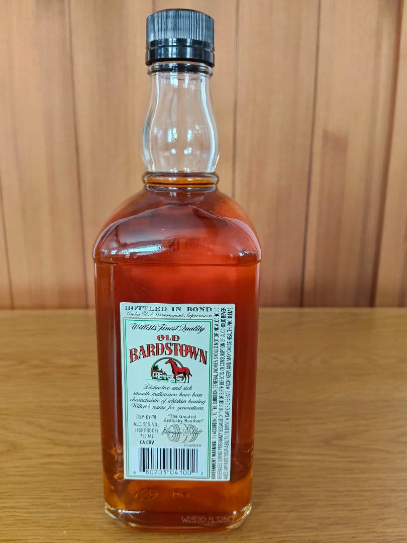 ウイスキー Old Bardstown BOTTLED IN BOND