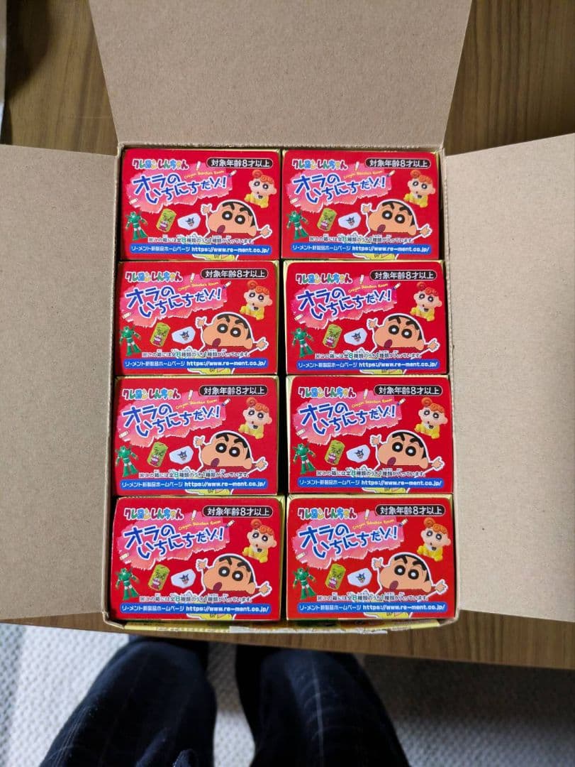 クレヨンしんちゃんオラのいちにちだゾ全８種リーメント