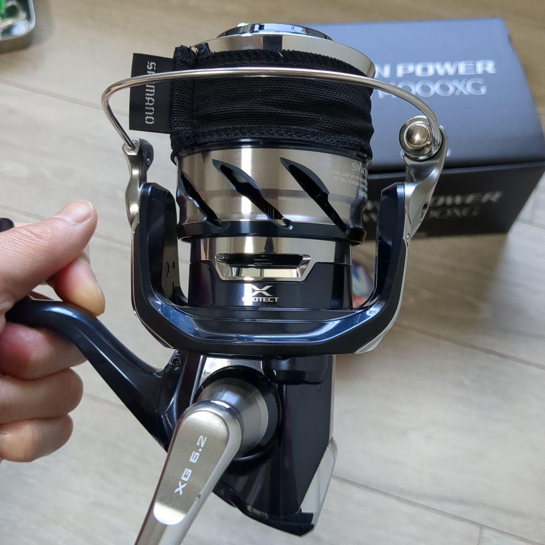 SHIMANO TWIN POWER SW14000XG PE6号&リーダー付き