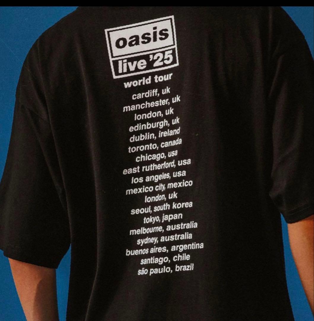 OASIS LIVE 2025 LOGO TEE Tシャツ