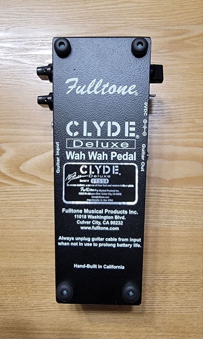 ガ*8様 Fulltone CLYDE WAH DELUXE