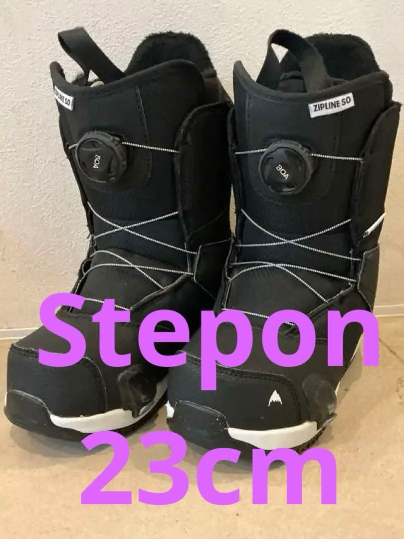 子ども Burton ZIPLINE 23cm STEPON スノーボードブーツ
