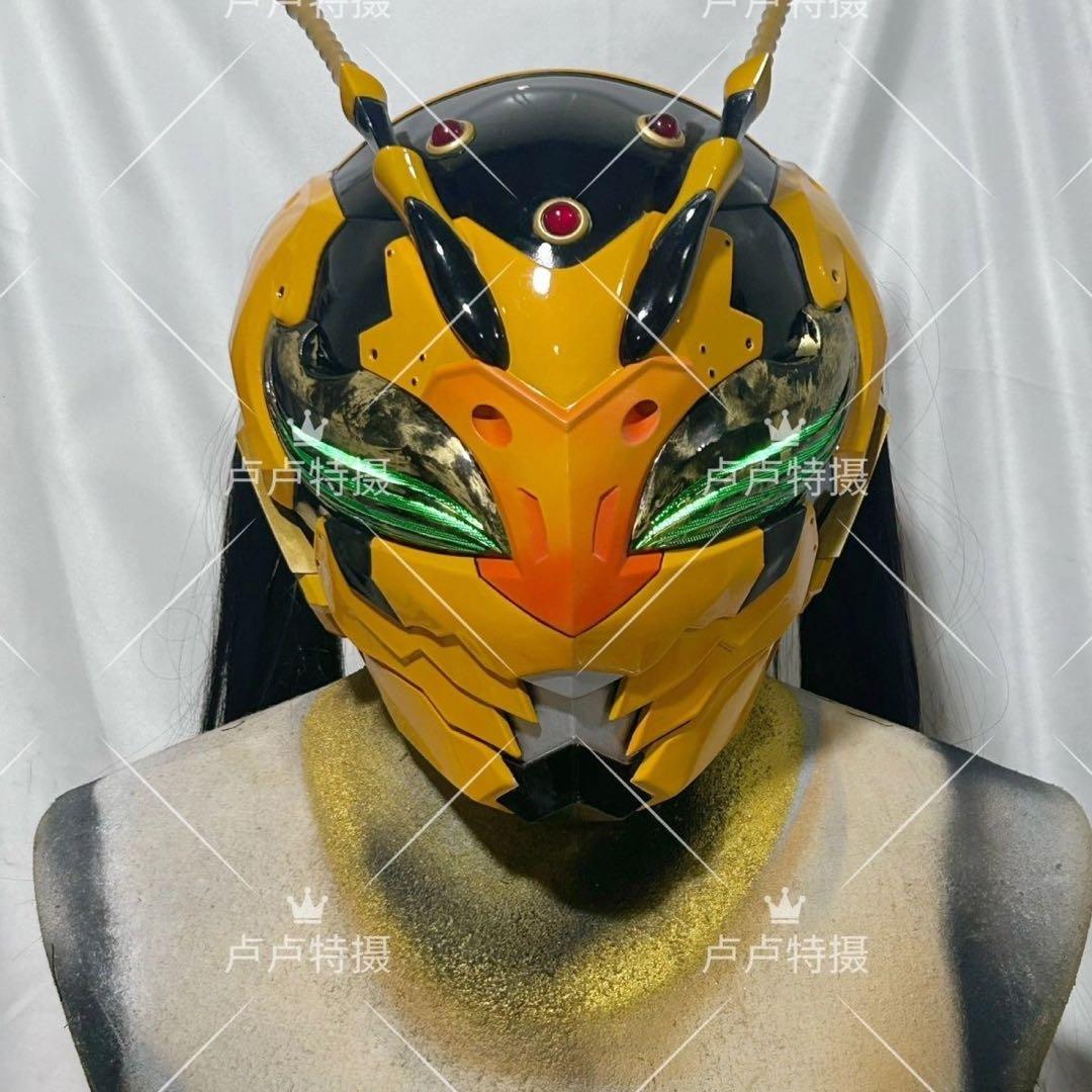 【美品】【未使用】マスク　アトラク　コスプレ　仮面ライダー 1/1プロップ