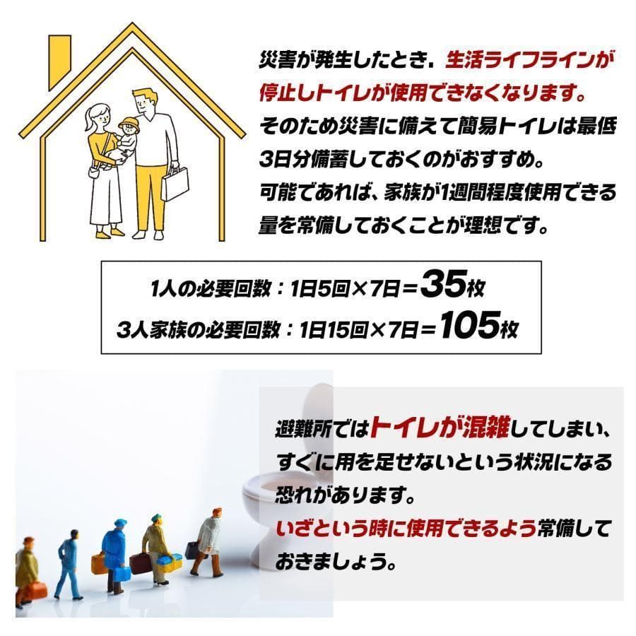 簡易トイレ 防災 災害用 簡易トイレ 10個セット 600回非常用トイレ2235