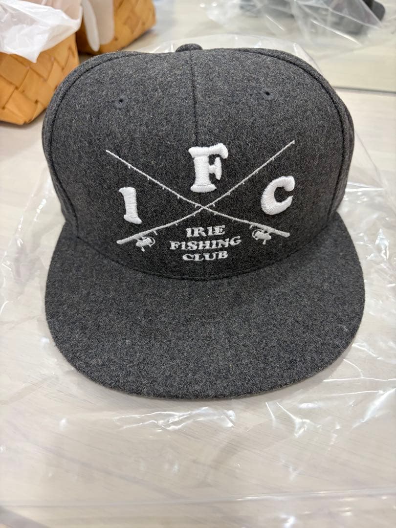 IRIE FISHING CLUB グレー 帽子　新品