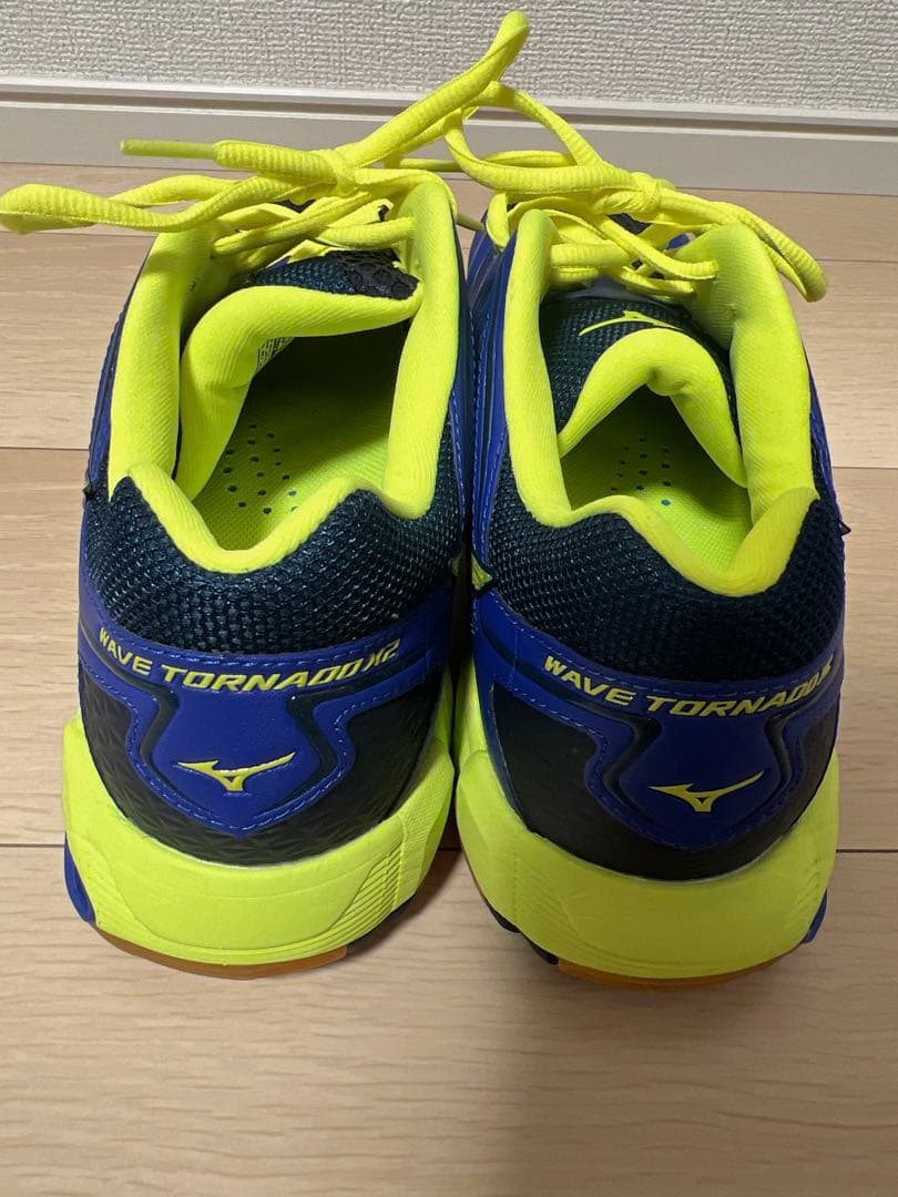 【値下げ】Mizuno Wave Tornado X2シューズ ブルー/イエロー