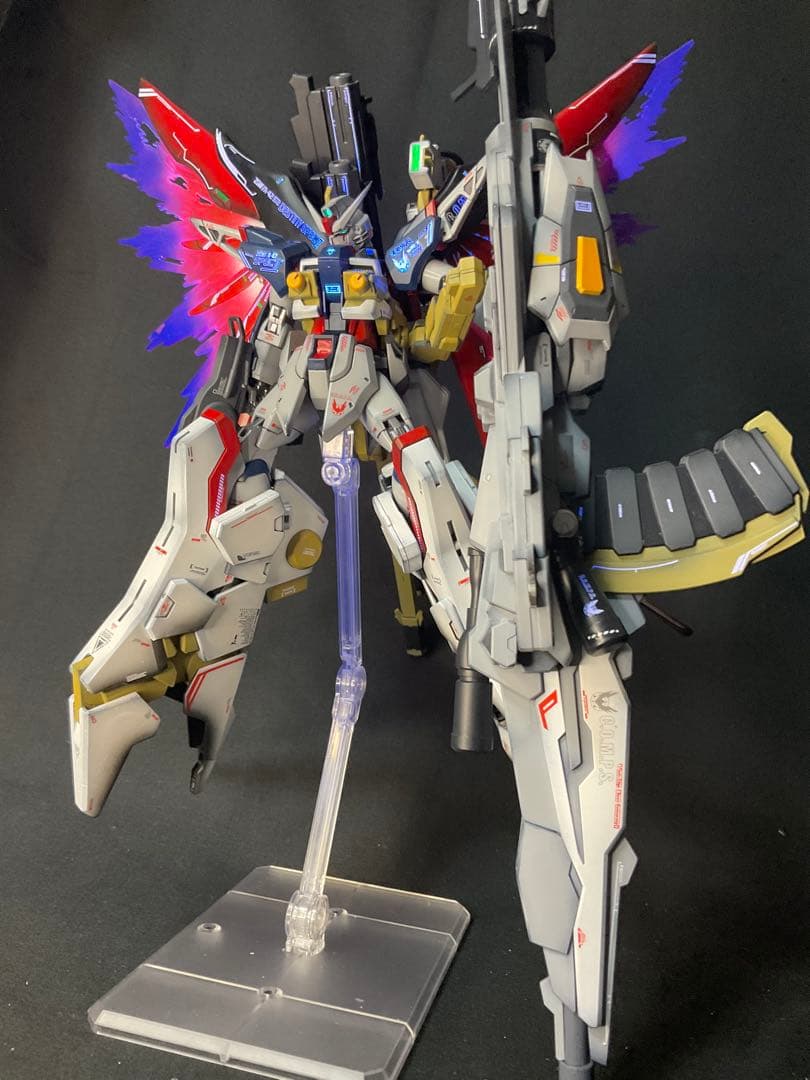 ジュンデスティニーガンダム SpecII ゼウスシルエット&光の翼　完成品