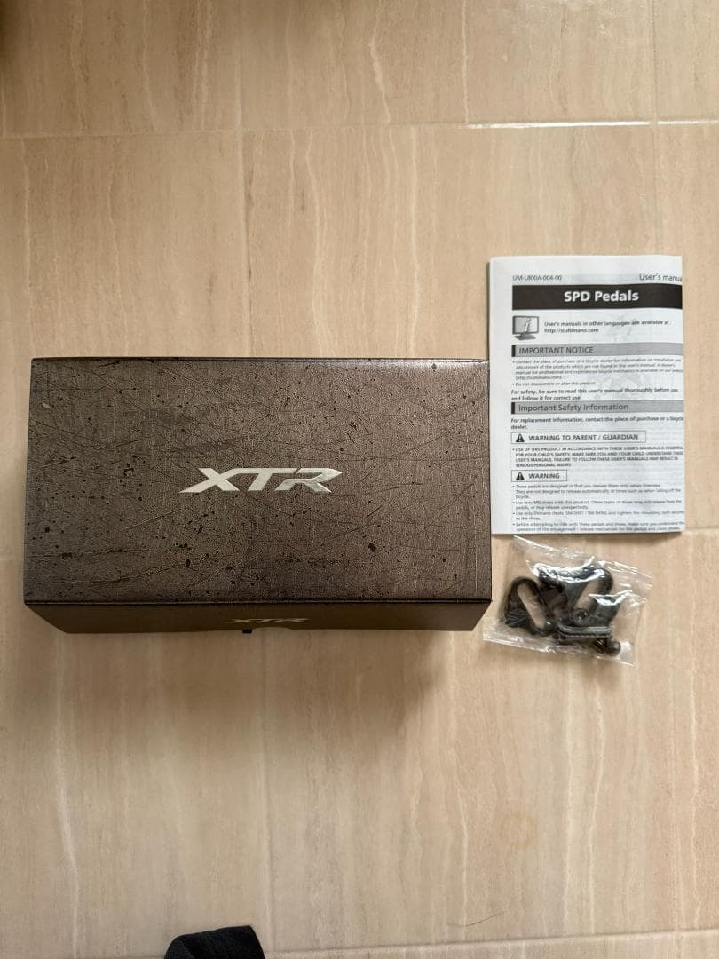 未使用品 SHIMANO XTR PD-M9120 SPDペダル シマノ