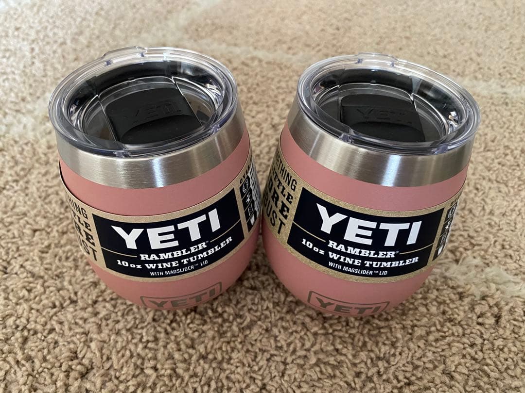 YETI Rambler 10 oz Wine Tumbler ピンク2個