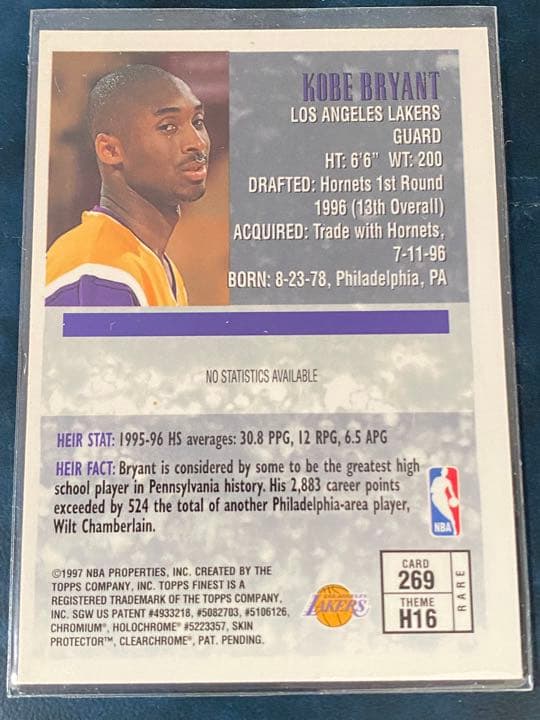 その他 1996-97 Topps Finest Gold Heirs Rookie