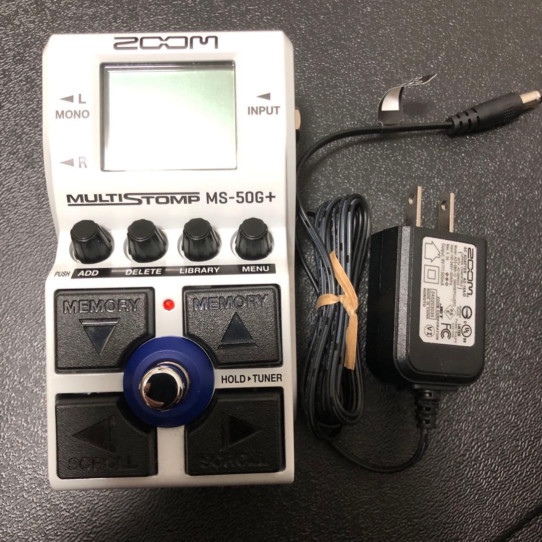 ギター ZOOM MULTISTOMP MS-50G+