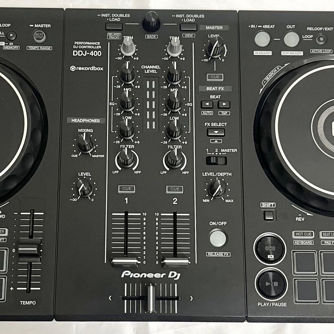 【美品】【完品】【箱、ケース付】Pioneer DDJ-400 DJコントローラ