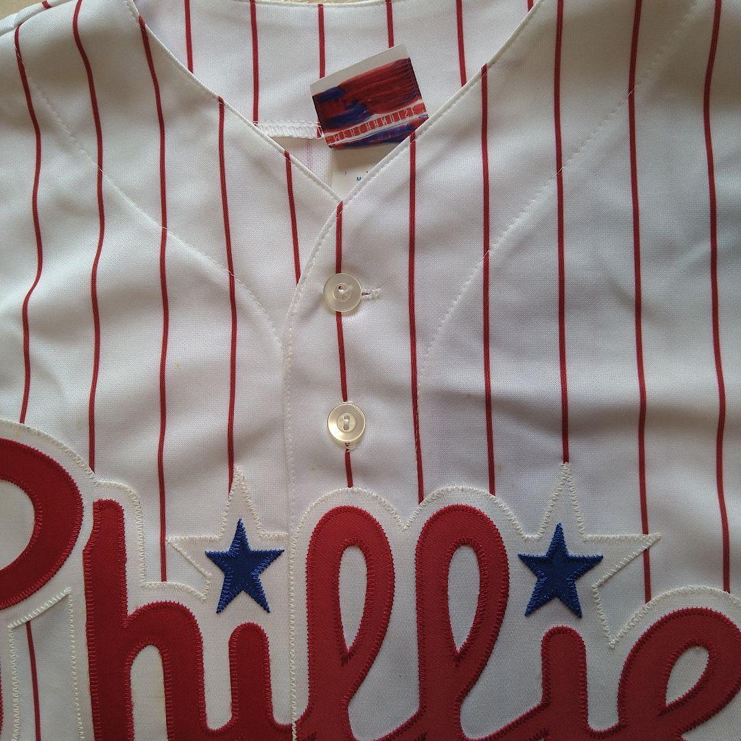 MLB メジャー　Phillies ストライプ ユニフォーム　フィリーズ
