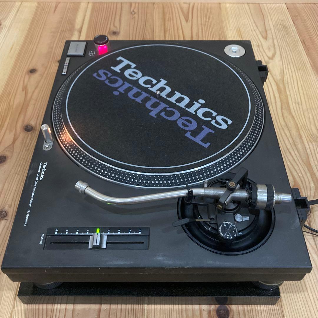 動作品　Technics SL-1200 MK3 テクニクス　レコードプレーヤー