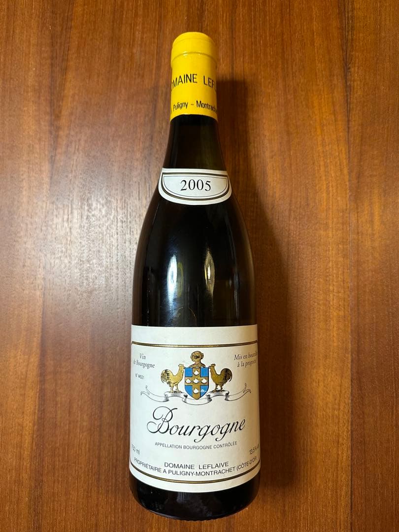 売り切れ　ドメーヌ・ルフレーヴ Bourgogne 2005 ブルゴーニュブラン