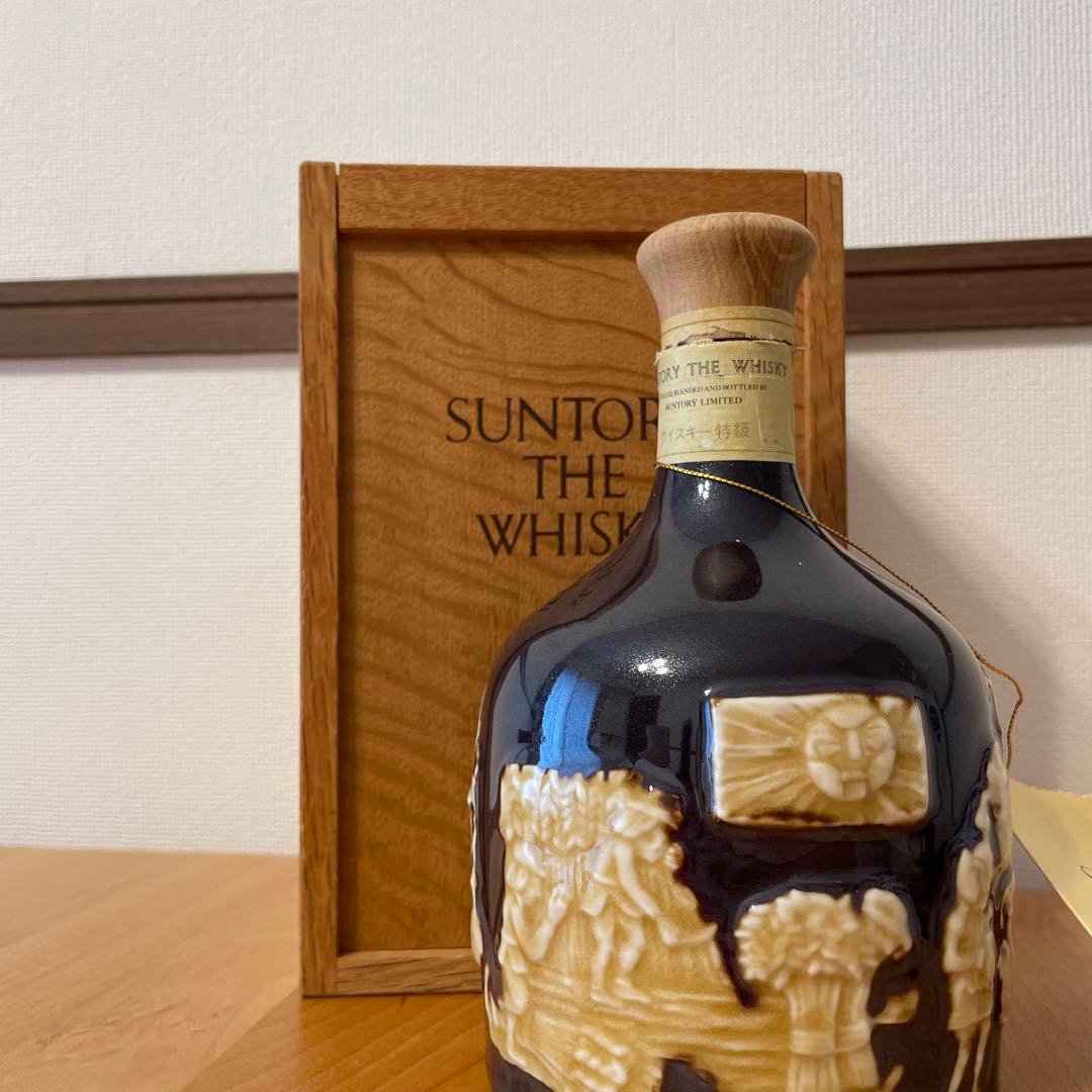 A*n様 SUNTORY THE WHISKY 古酒 ウィスキー 有田焼 陶器ボ