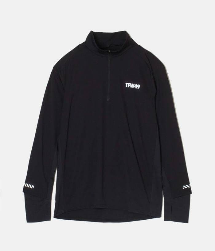 メンズウェア TFW49 TRAINING HALF ZIP L/S TSHIRT