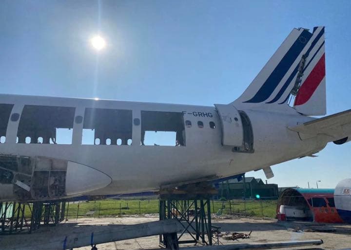 エールフランス エアバス A319 タグ カーボン Air France