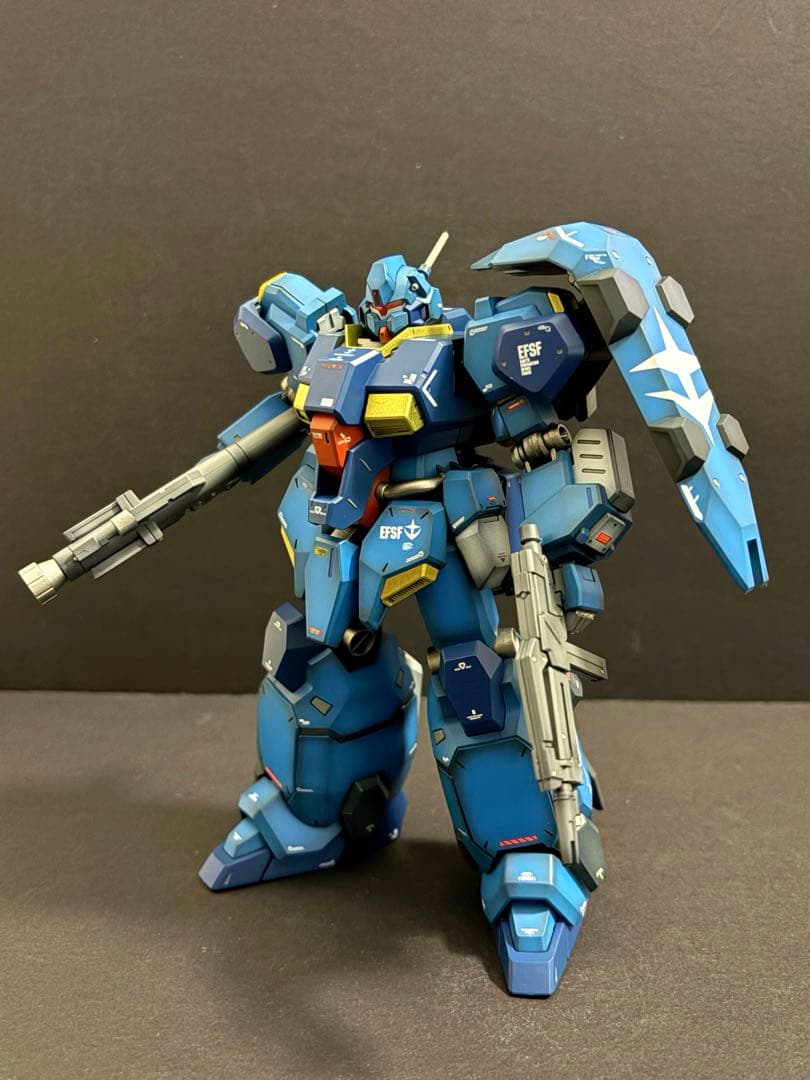 HG グスタフカール00型　全塗装完成品　台座付属