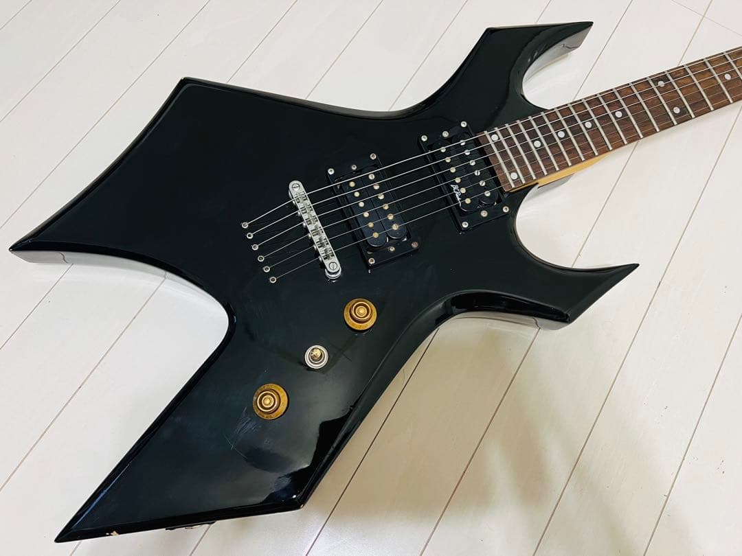★B.C.RICH WARLOCK ワーロック ブラック　美品★ エレキギター