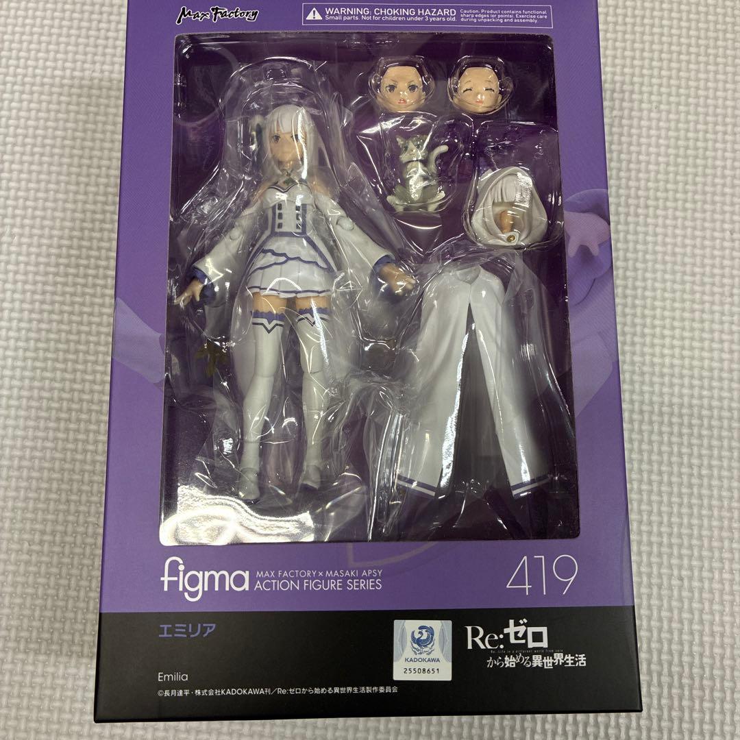 figma エミリア Re:ゼロ　★新品★Re:ゼロから始める異世界生活
