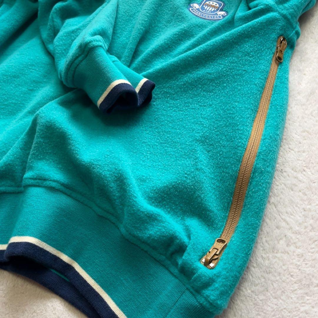 美品　パーリーゲイツ　リバーシブル　スニード　ゴールド　キャメル　フリース XL