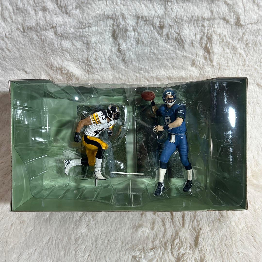 Matt Hasselbeck & Troy Polamalu フィギュア
