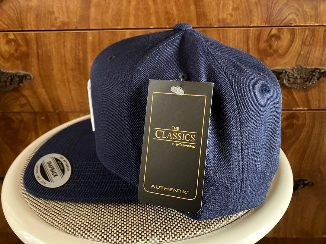 ミュージシャン The BONEZ N-Logo Flat Visor Cap Navy