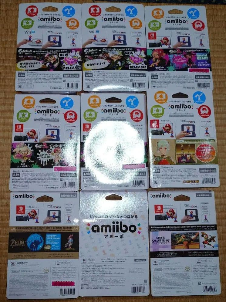 amiiboフィギュア 9体まとめ売り