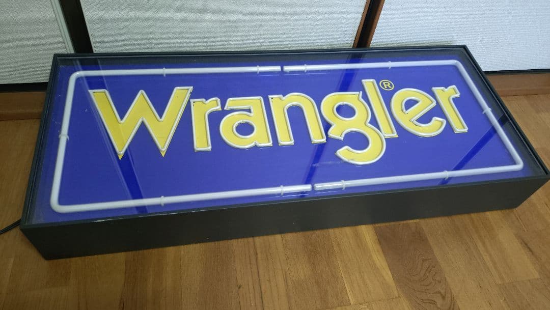 Wrangler ネオンサイン　NEON 看板　非売品　ネオン管　入手困難