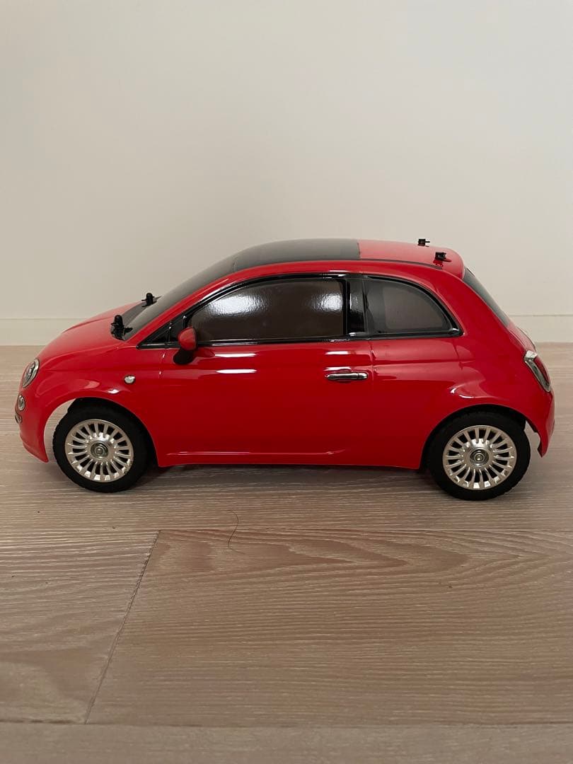 タミヤ FIAT 500 ラジコンカー 赤 1/10 XBシリーズ
