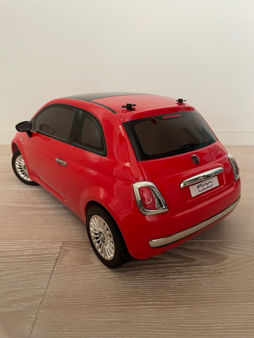 タミヤ FIAT 500 ラジコンカー 赤 1/10 XBシリーズ